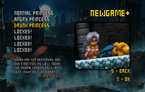 Análisis de Amazing Princess Sarah, un pixel-art para Xbox One