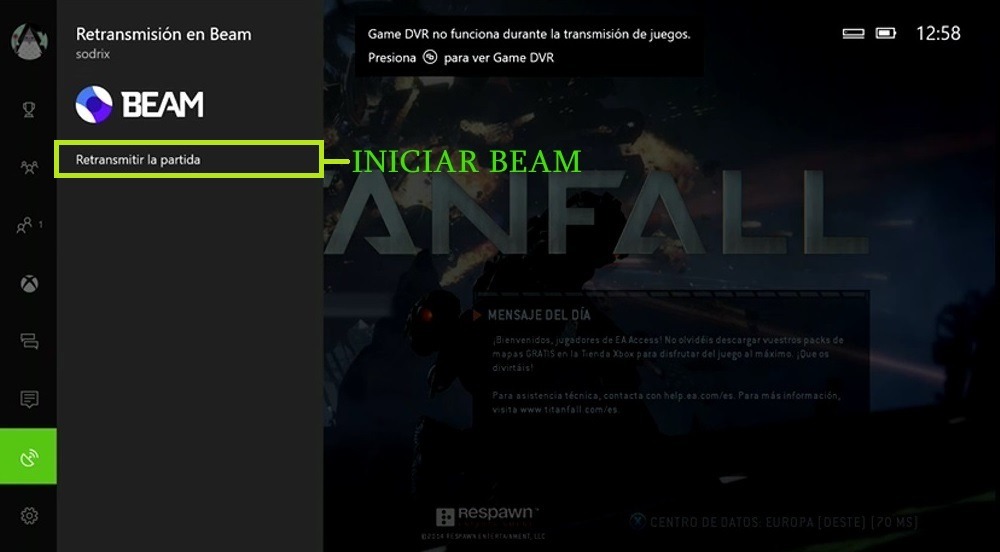 Beam para hacer streaming en Xbox sin necesitar un PC - Guía rápida de ...