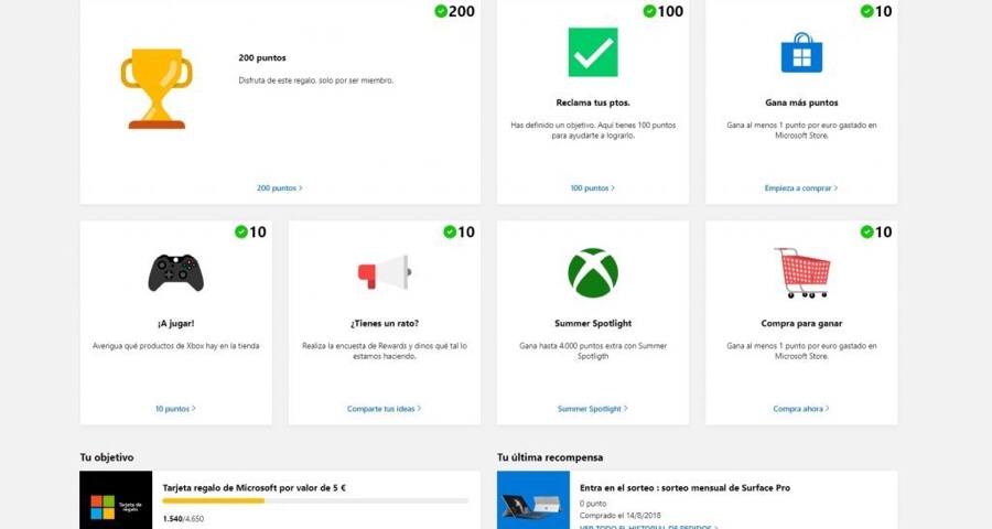 Así es Microsoft Rewards - El nuevo programa de recompensas de Xbox
