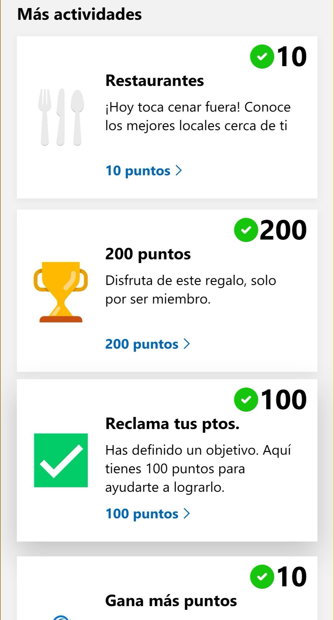 Microsoft Rewards sigue poniendo más fácil ganar recompensas