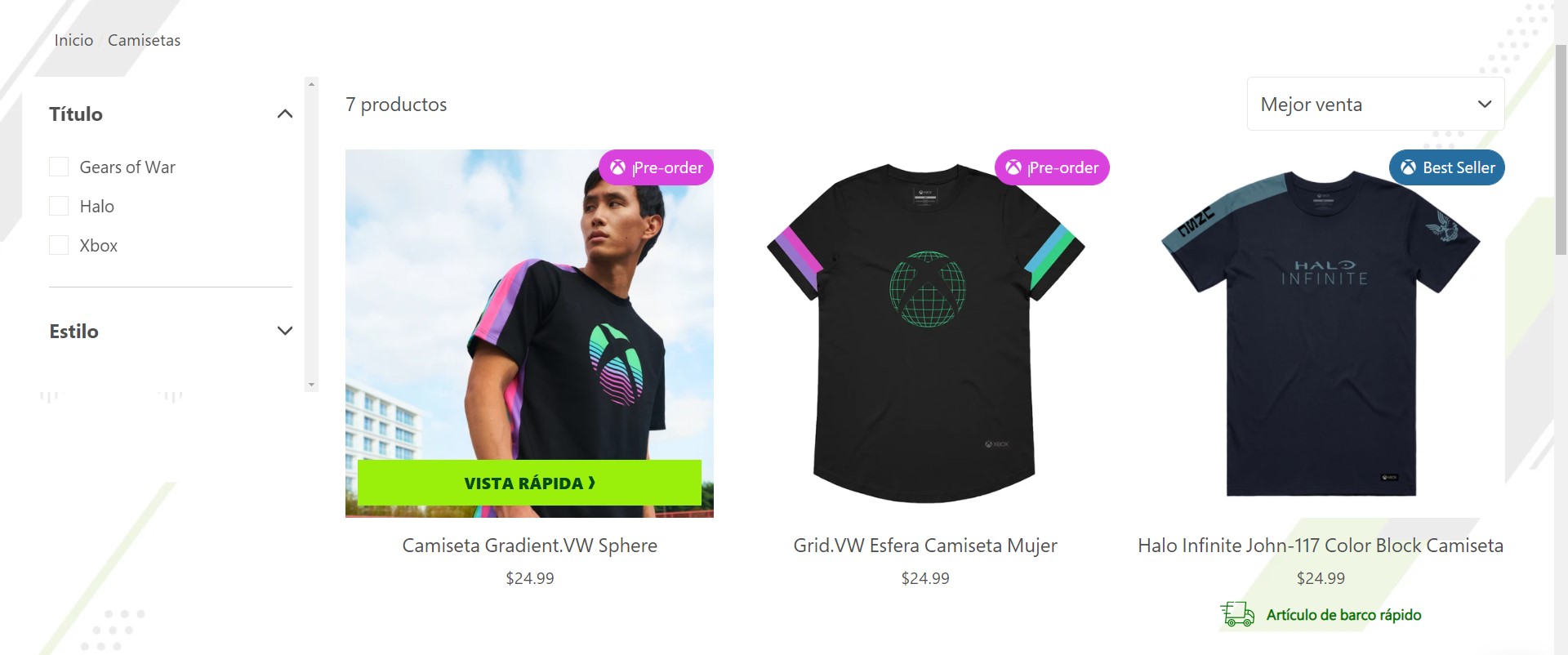 ¿Te gusta la marca Xbox? La tienda oficial de ropa Gear Shop se renueva