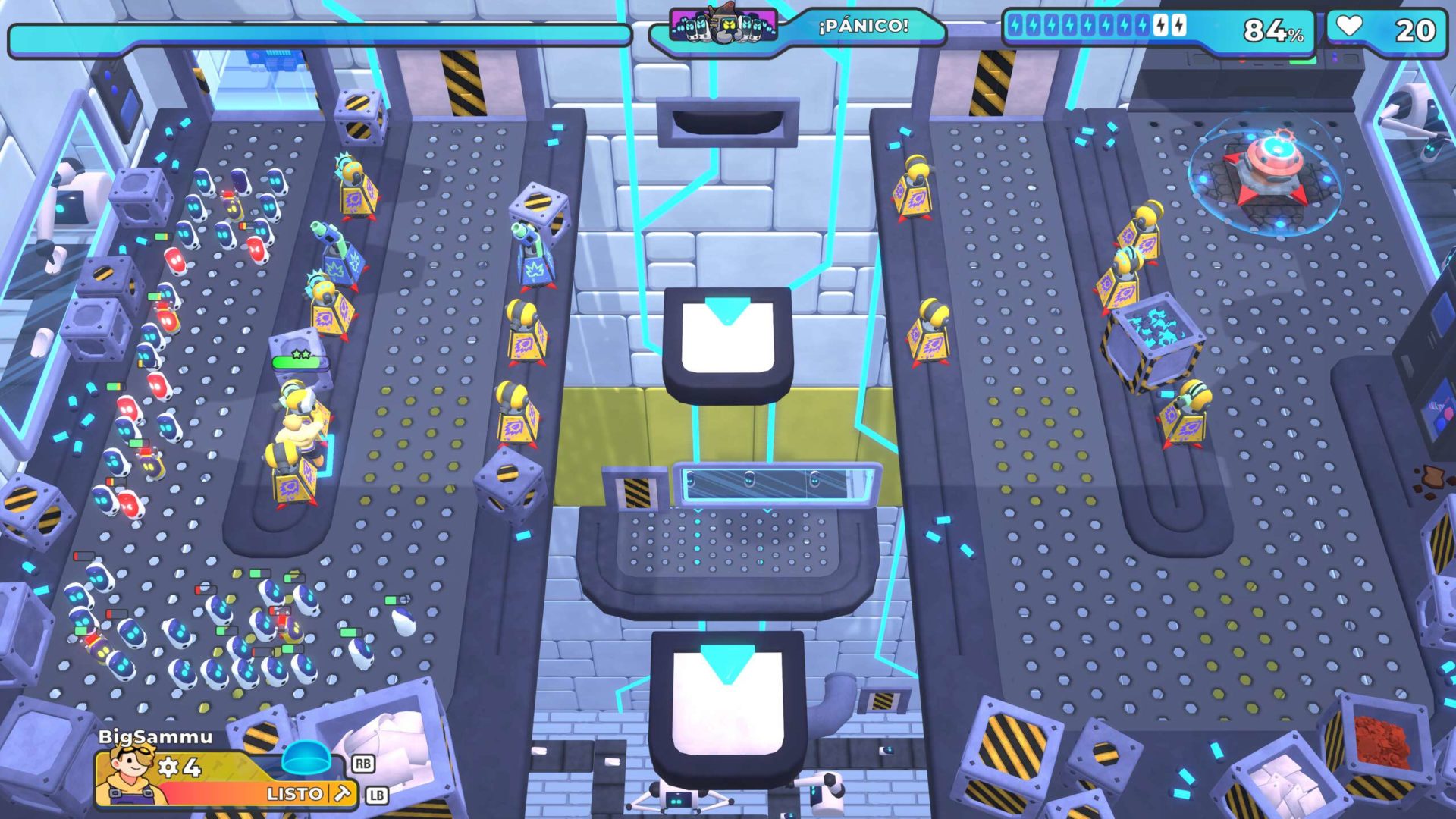 Análisis de Bish Bash Bots, un tower defense peculiar y divertido