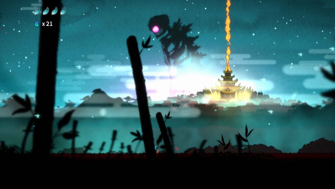 Análisis de Bö: Path of the Teal Lotus, dibujos y folclore japones